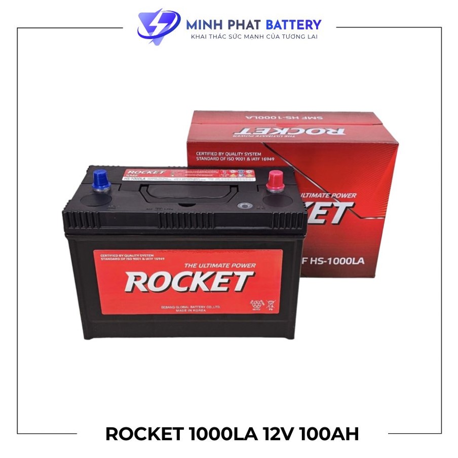 Ắc quy ROCKET SMF HS-1000LA 12V-100Ah